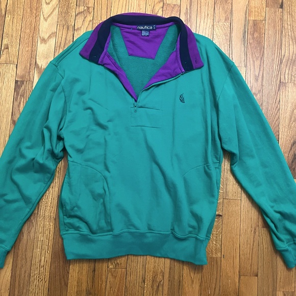 Nautica | Sweaters | Vintage Quarter Zip | Poshmark